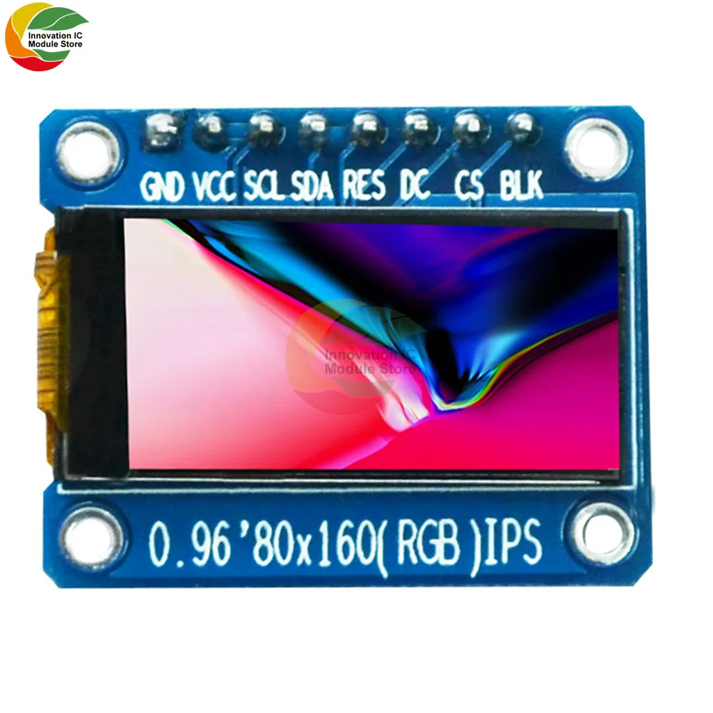 0.96 인치 80X160 IPS LCD 풀 컬러 디스플레이 모듈 HD 65K LCD ST7735 드라이버 80*160 3.3V SPI 인터페이스 풀 컬러 디스플레이 모듈 ...