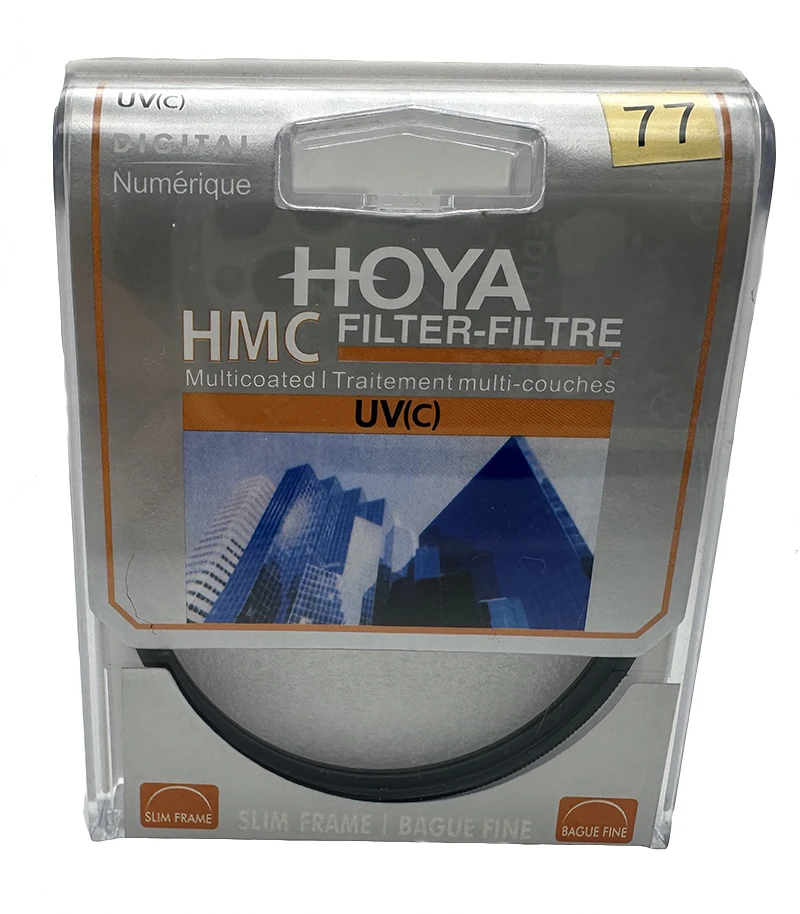 HOYA HMC UV(c) 77mm Filter Slim Frame Digital Multicoated HMC for Nikon ...