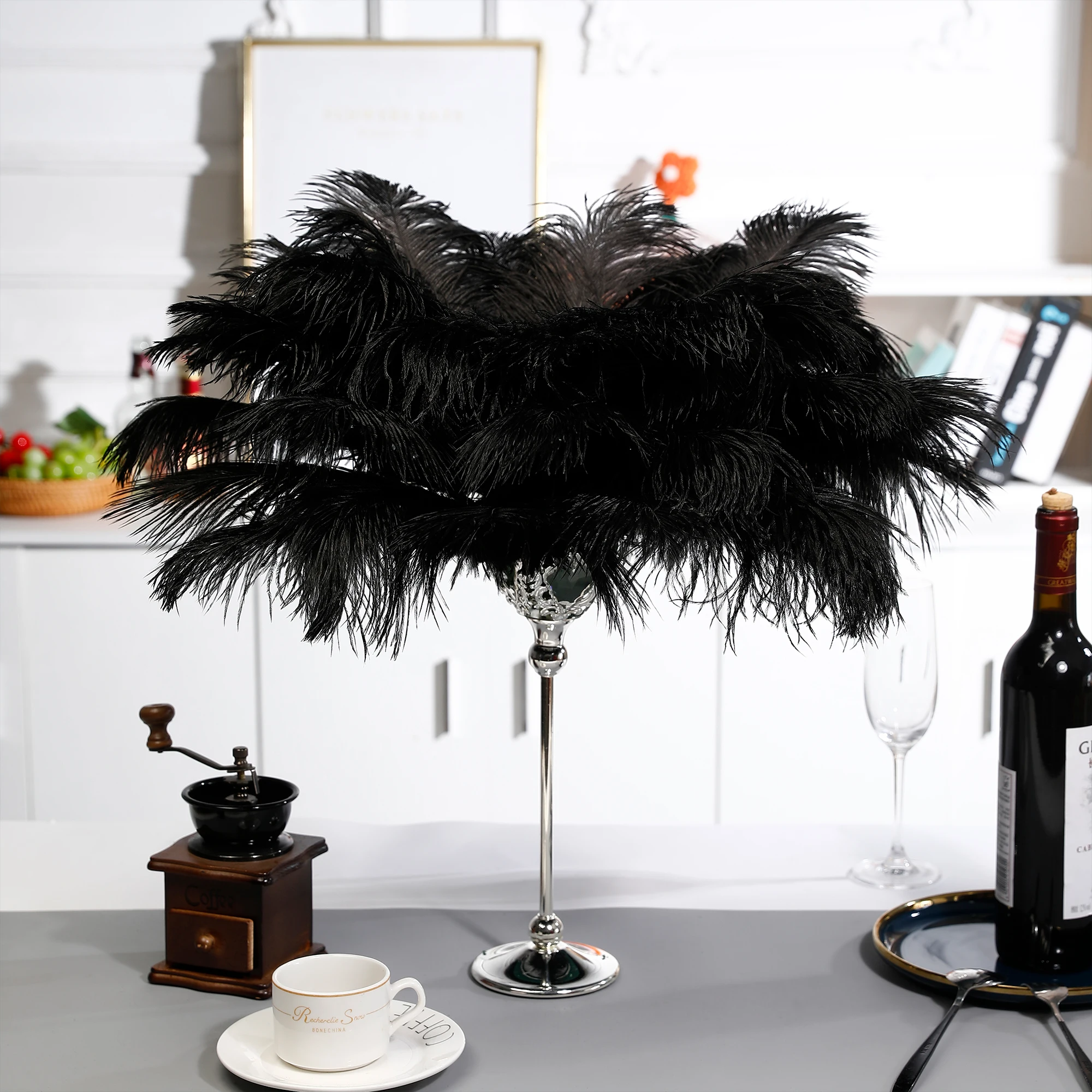 Ostrich Feathers Decor