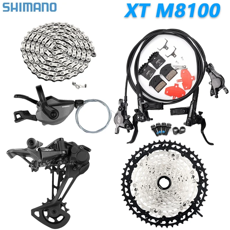 Shimano-Deore-XT-M8100-1x12S-Groupset-12S-SL-RD-XT-M8100-Hydraulic ...