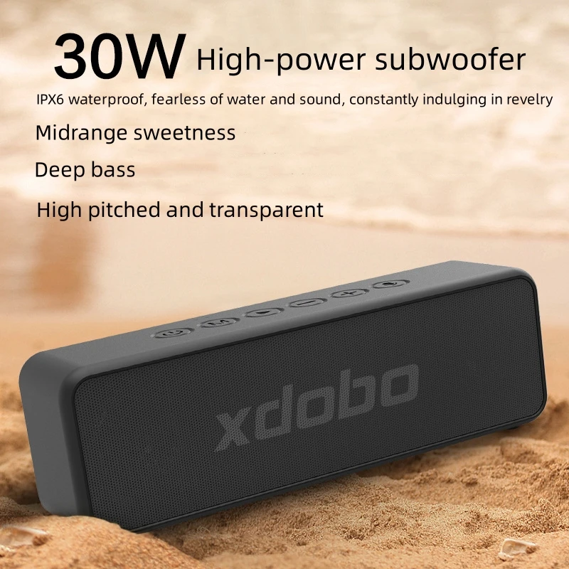 XDOBO-X5-Portable-Wireless-Bluetooth-Speaker-V5-0-TWS-Type-C-Loud ...