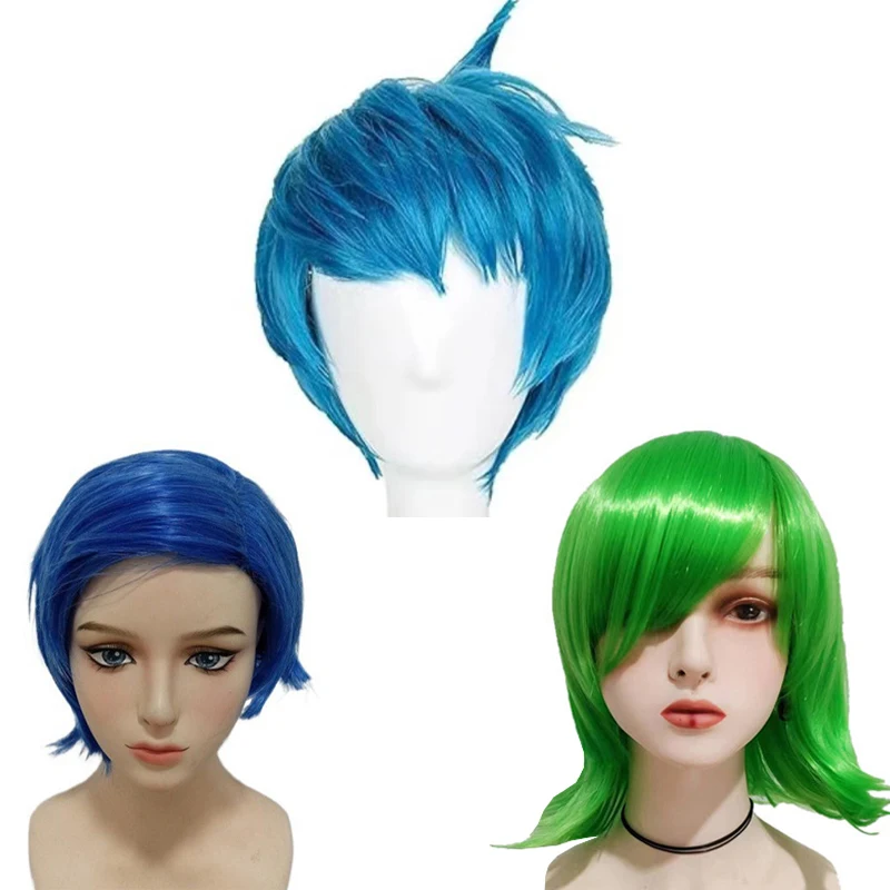 2024-new-Lnside-Out-2-Sadness-Joy-Disgust-birthday-party-cosplay-wig ...