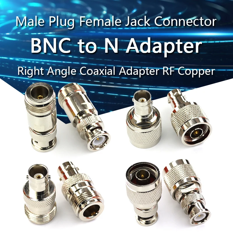 L16-N-Type-To-BNC-Male-Plug-Female-Jack-Connector-Q9-BNC-To-N-Type ...