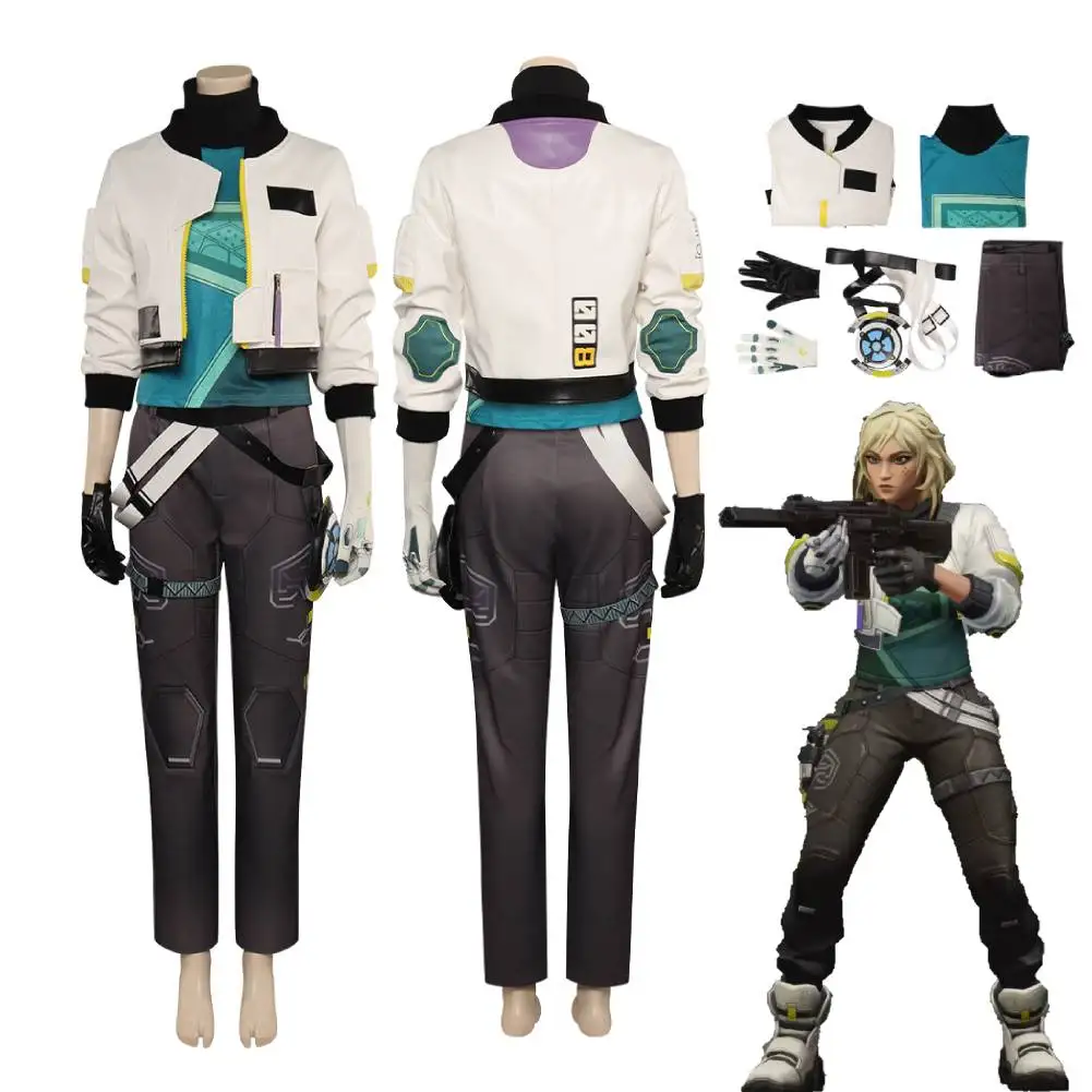 Valorant-Deadlock-Cosplay-Costume-Jacket-Pants-Adult-Women-Fantasia ...