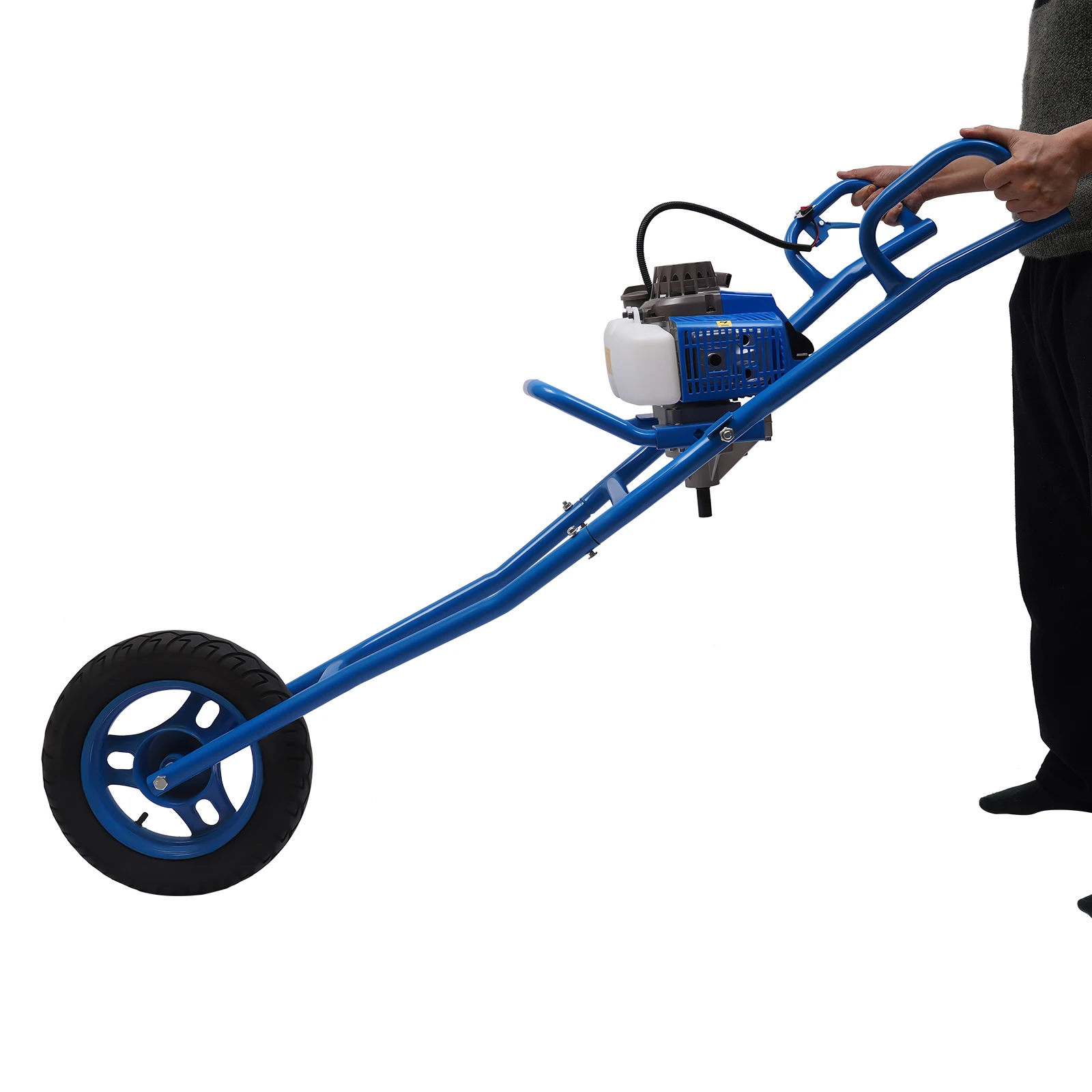 2.2KW (3HP) Hole Punch Ground Drill Pit Digger Set for Earth Burrowing ...