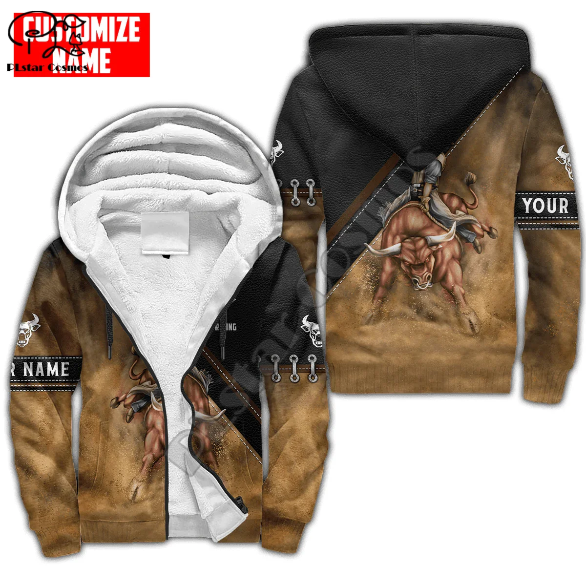 NewFashion-Cosplay-Bull-Riding-Cowboy-Rodeo-Vintage-Tattoo-Retro ...