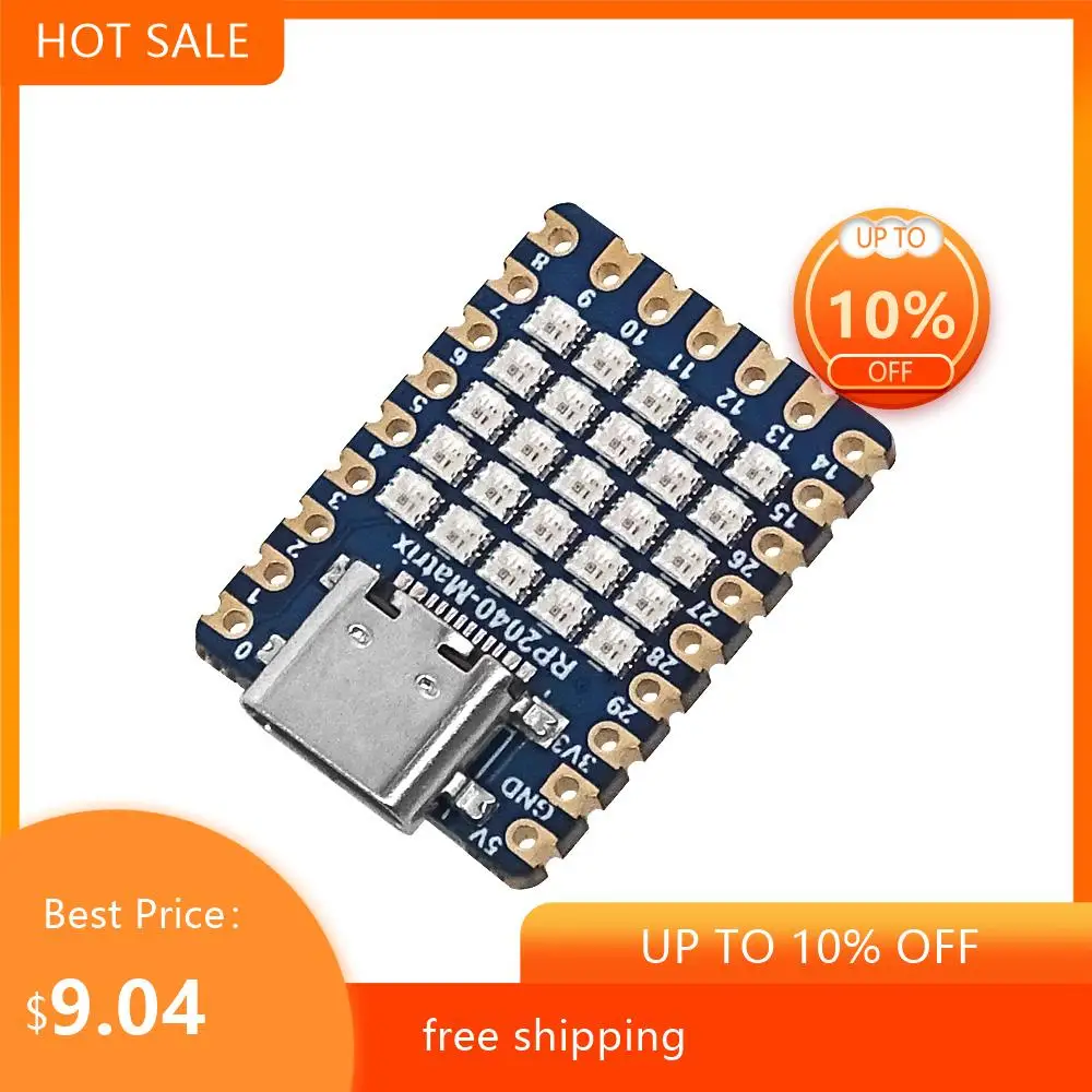 Raspberry-Pi-RP2040-Pico-Mini-Development-Board-Matrix-5-5RGB-LED ...