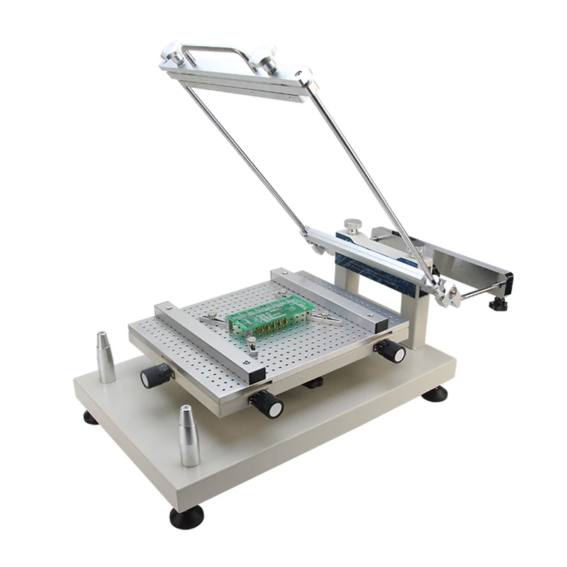 PTR-C300-Manual-Pcb-Solder-Paste-Printer-Desktop-Frameless-Solder-Paste ...