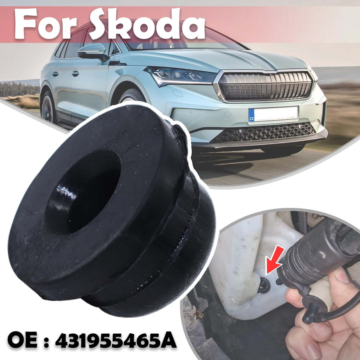 Windscreen Windshield Washer Headlight Pump Seal Water Reservoir Gasket ...