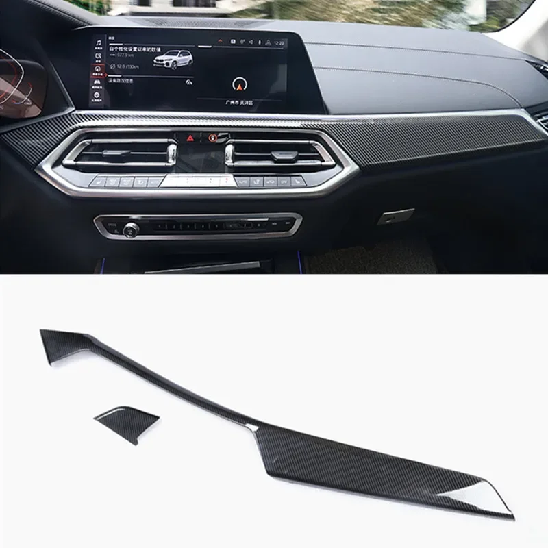 ABS-Car-Styling-Center-Console-Dashboard-Panel-Decoration-Cover-Sticker ...