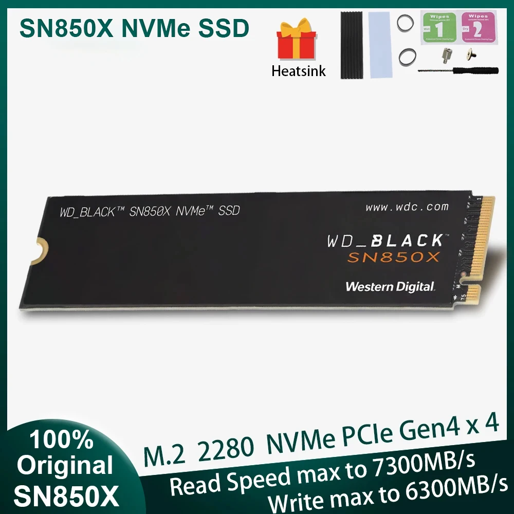 Original-WD-BLACK-SN850X-NVMe-1TB-2TB-4TB-Internal-Gaming-SSD-Solid ...