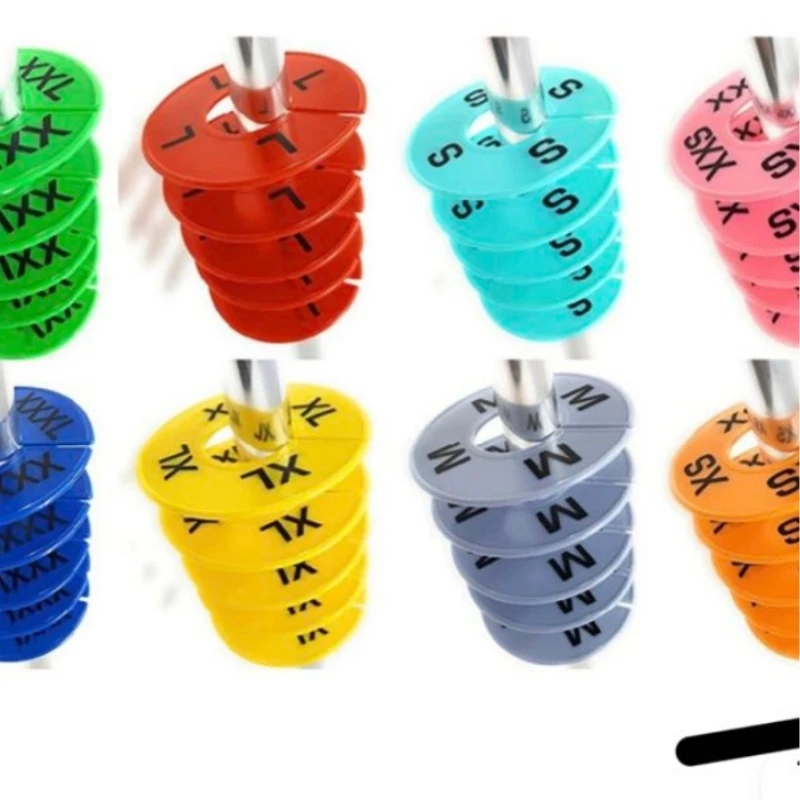 5PCS/lot Multi Size Round Hangers Closet Dividers For Clothes Stores ...
