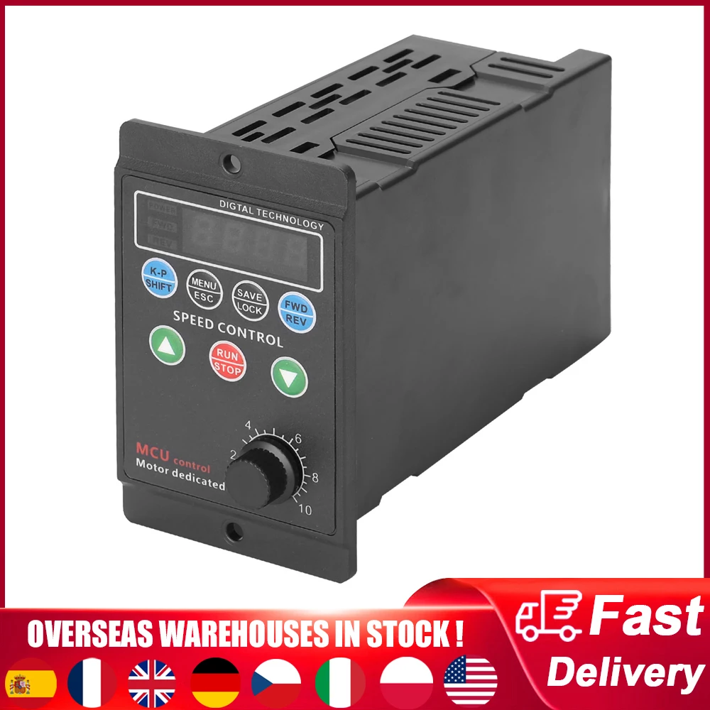 750W-220V-Motor-Vector-Inverter-Speed-Controller-Single-phase-Input-3 ...