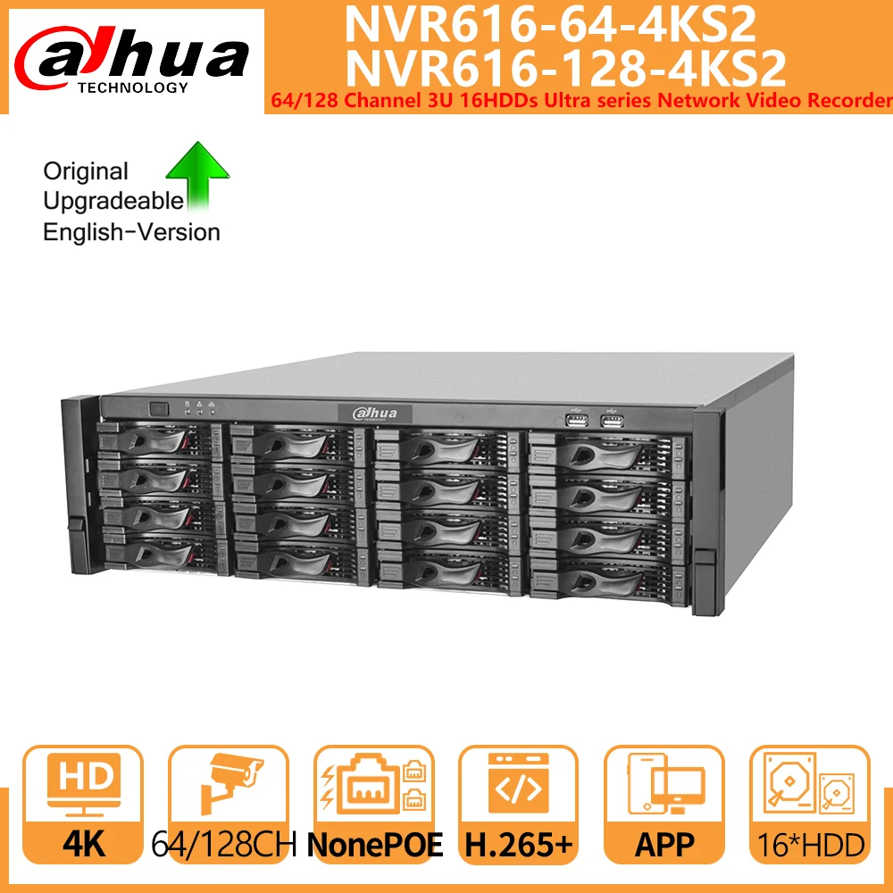 Dahua-NVR-64-128-Channel-3U-16HDDs-Ultra-series-Network-Video-Recorder ...