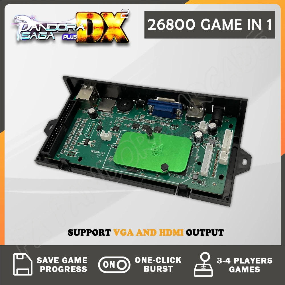 26800 in 1 Newest Pandora Saga DX DX2 Arcade Game Box PCB Board 40P ...