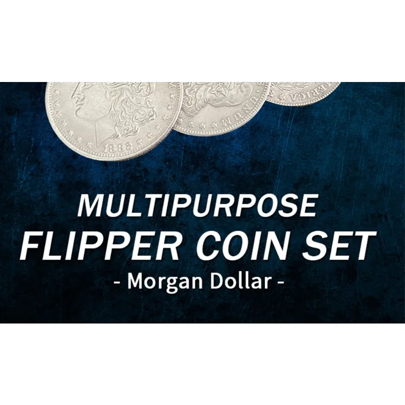 Multipurpose-Flipper-Coin-Set-Morgan-Dollar-By-Oliver-Magic-Tricks-Two ...