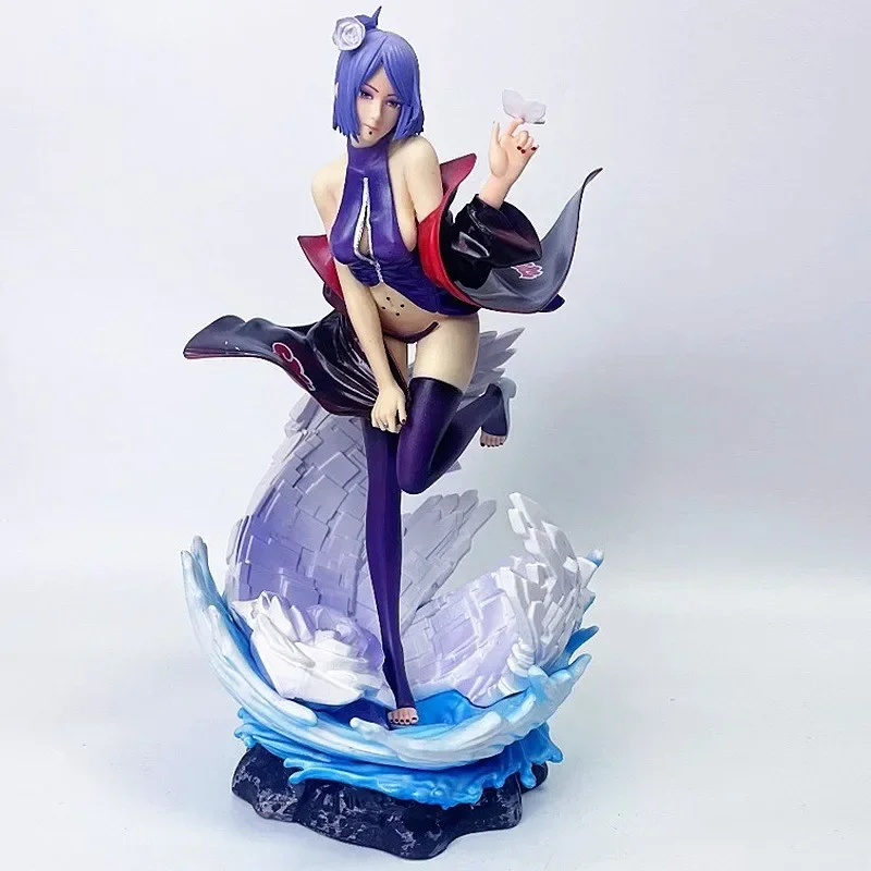 Figura de Anime Naruto de 28,5 cm, figura de acción YOMI Konan, estatua ...