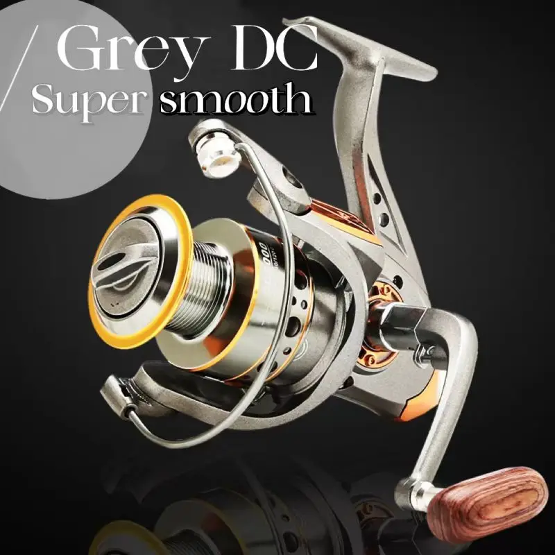 Fishing-Shake-Hands-Wooden-Spinning-Fishing-Reel-Spool-Metal-left-right ...