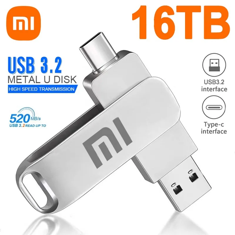 Xiaomi-Mem-ria-USB-Port-til-para-Telem-veis-Unidades-Flash-Transfer ...