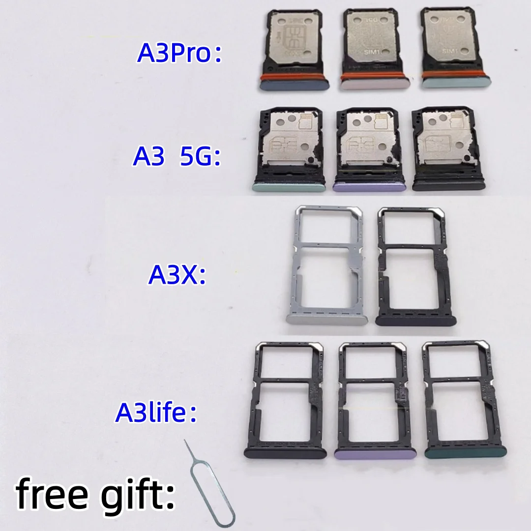 For OPPO A3 5G A3Pro A3X A3life PKA110 PKD110 PJY110 SIM Card Tray SD ...