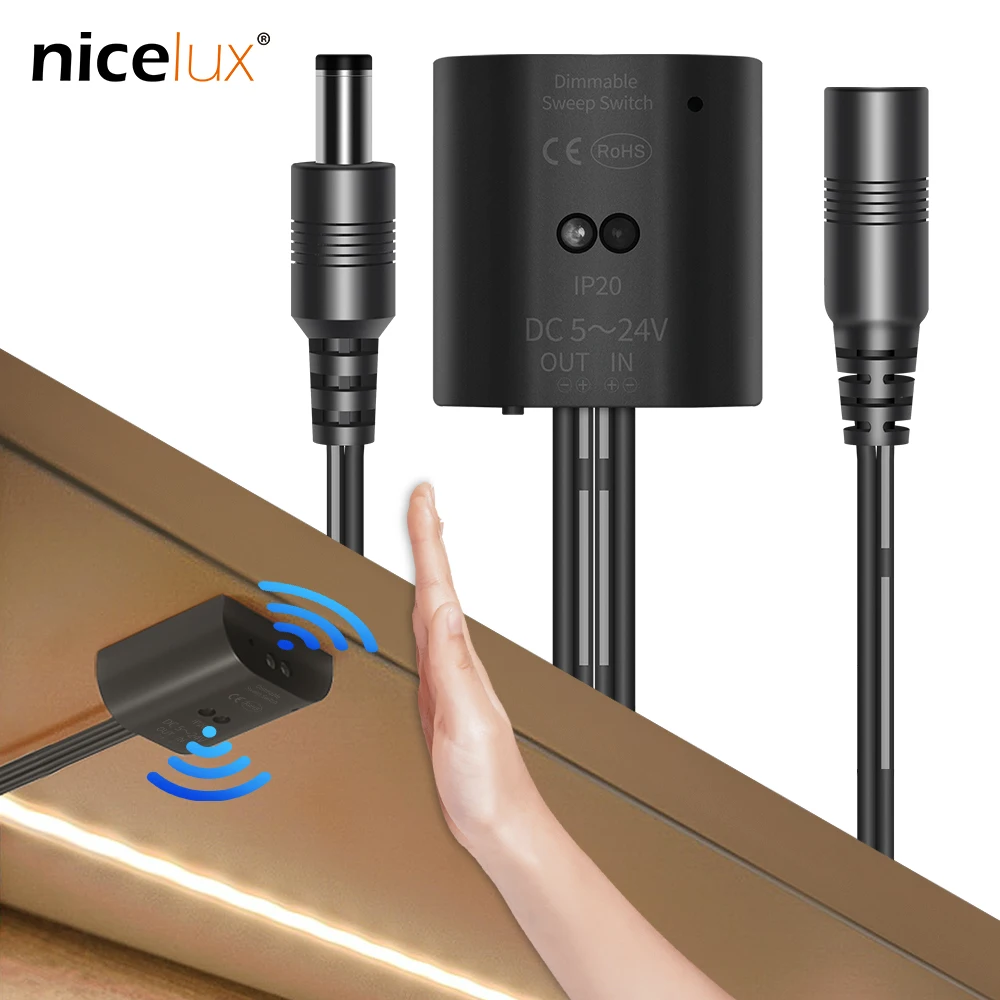 Hand-Sweep-Sensor-Switch-5V-12V-24V-3-5A-IR-Sensor-Hand-Wave-Control ...