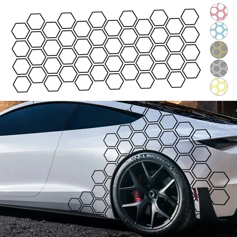 Universal-Car-Graphics-Honeycomb-Open-Style-Sticker-Auto-Graphics ...