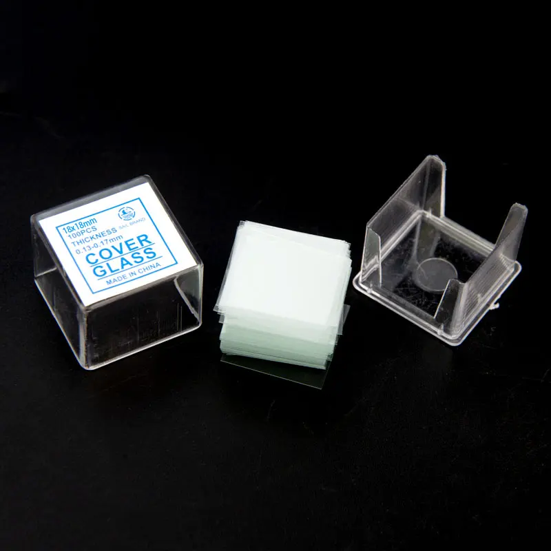 Microscope Slides And Covers 500 Blank Microscope Slides 1000 Square Cover Slips – Microscope ...