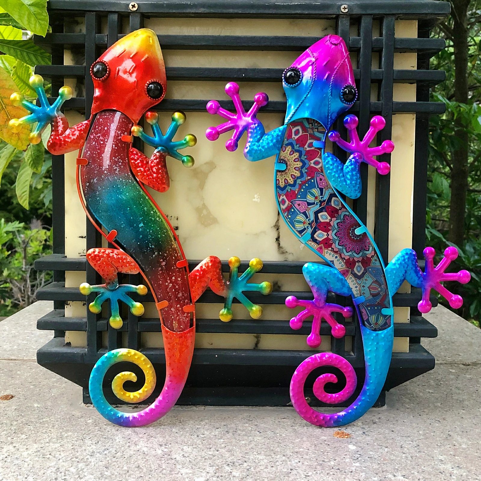 Gecko Metal Wall Art