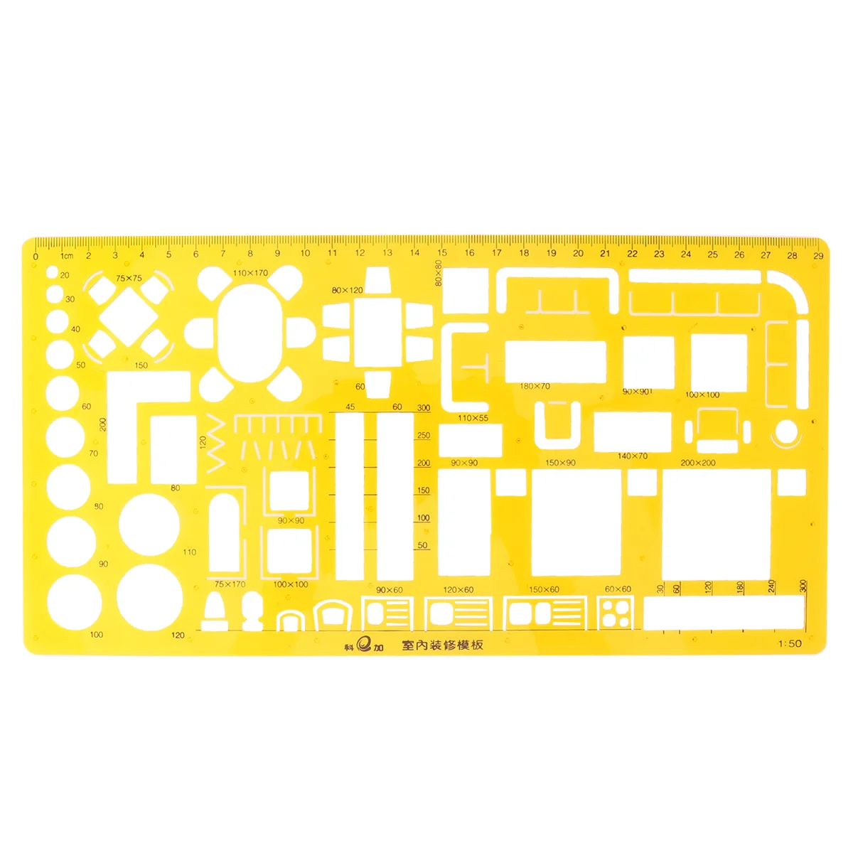 Architecture Measuring Tool Stencil Sheets Architect Drawing Template ...