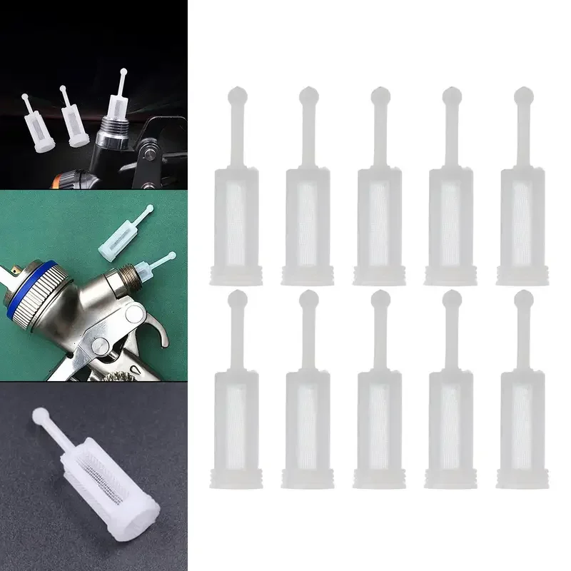 10x Gravity Spray Gun Filters Fine Mesh Strainer Universal for ...