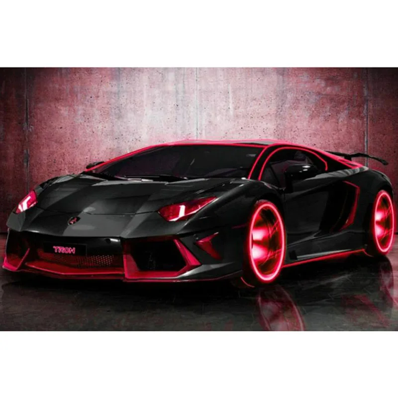 Luxury-Super-Sports-Car-Posters-Wall-Art-Pictures-Canvas-Paintings ...