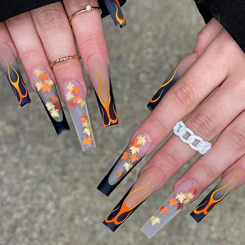 Fall Ballerina Nails: The Perfect Autumn Nail Design for Everyday Elegance