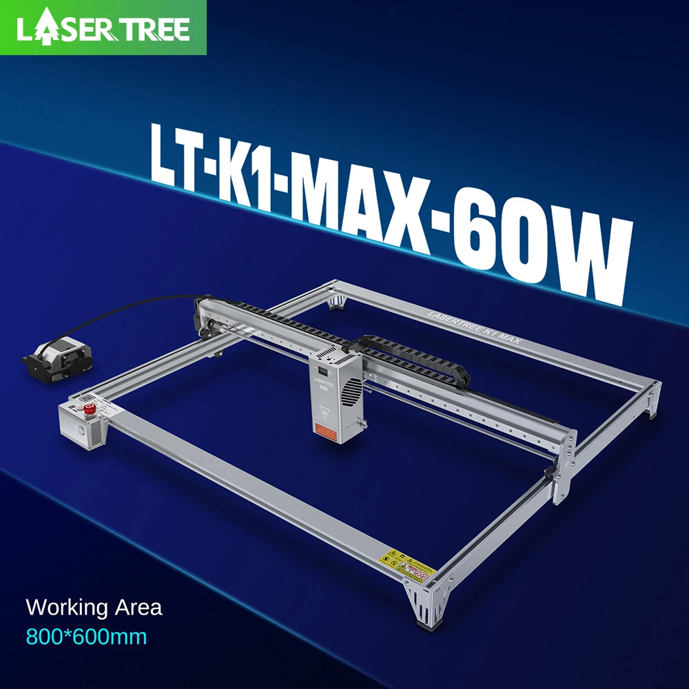LASER-TREE-K1-MAX-Laser-Engraver-with-60W-Laser-Module-Engraving ...