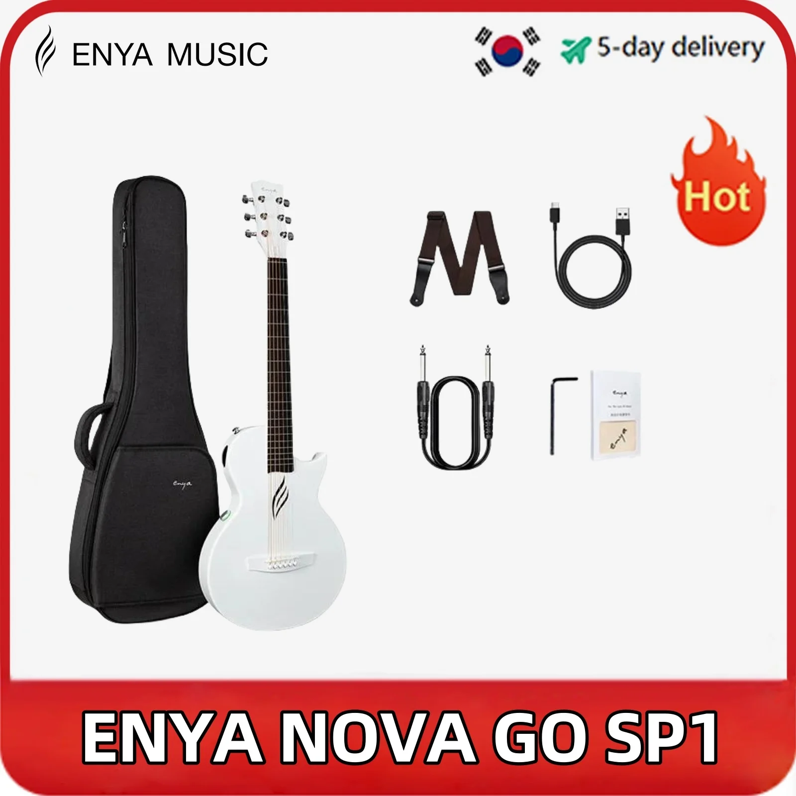 Enya-NOVA-GO-SP1-Electric-Guitar-Smart-Carbon-Fiber-Acoustic-35-Inch ...