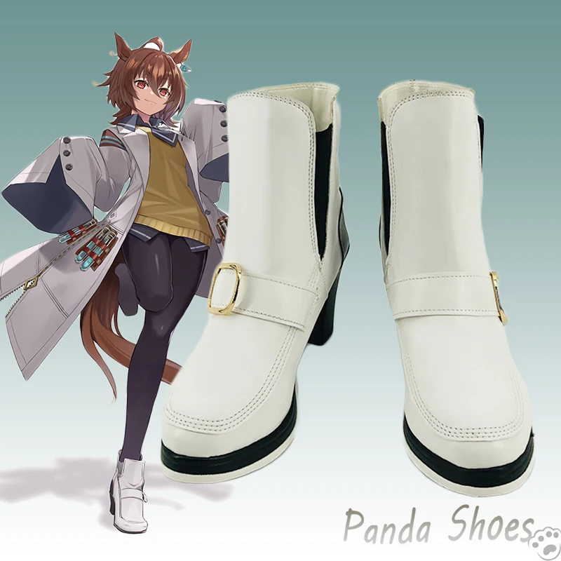 Umamusume Pretty Derby Agnes Tachyon, zapatos de Cosplay, juego de ...