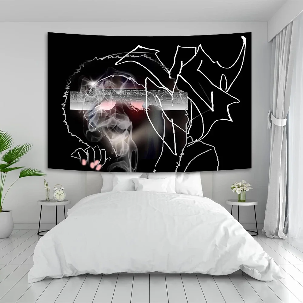 333-Bladee-Album-Cover-Wall-Tapestry-Hippie-Hip-Pop-Rapper-Tapestries ...