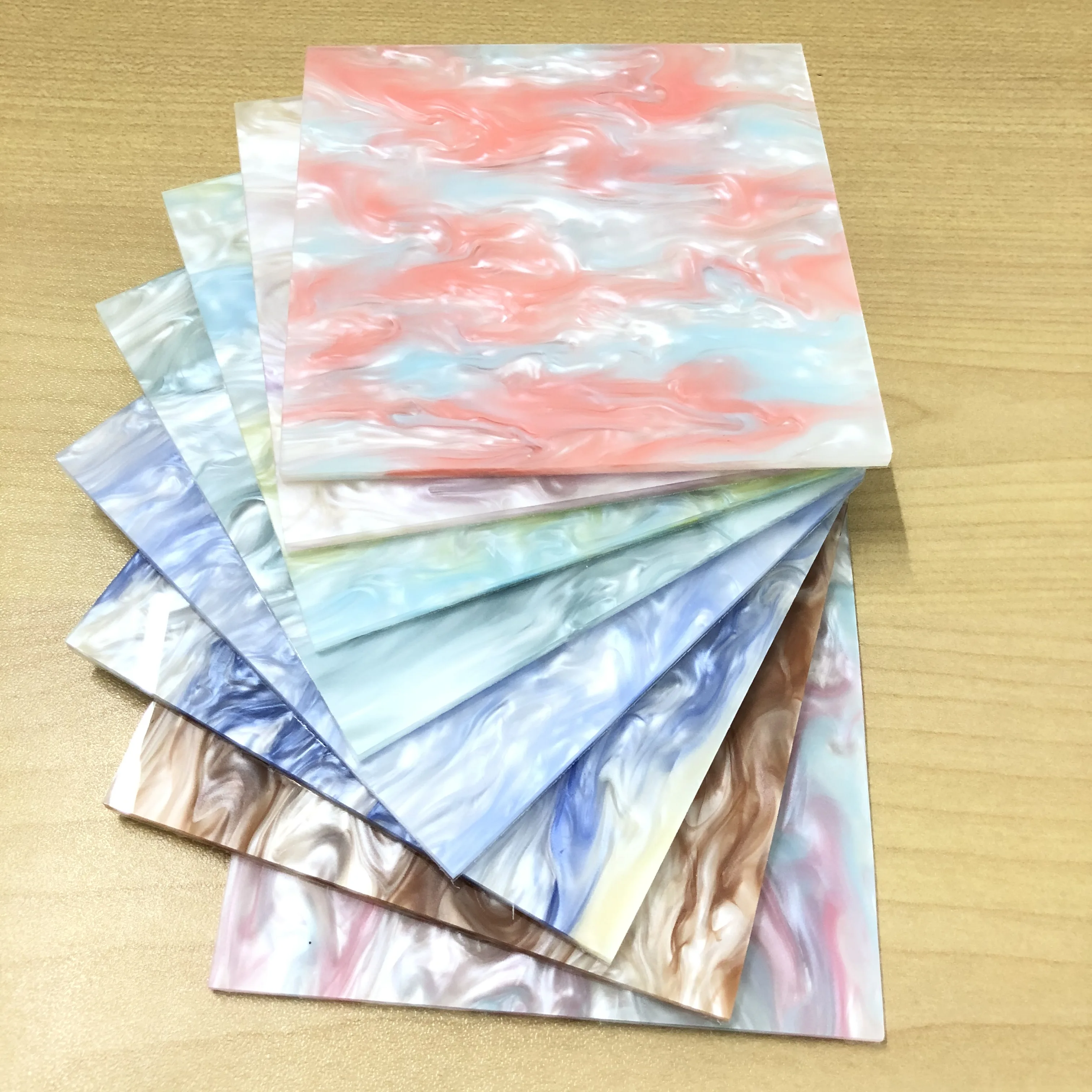 1-sided Colorful Cloud Acrylic Sheet/pmma, 3.0mm Thick, 8 Colors To ...