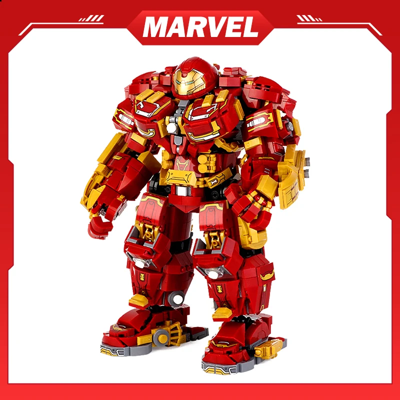 Construction Blocks Hulkbuster | Construction Blocks Iron Man - Marvel ...