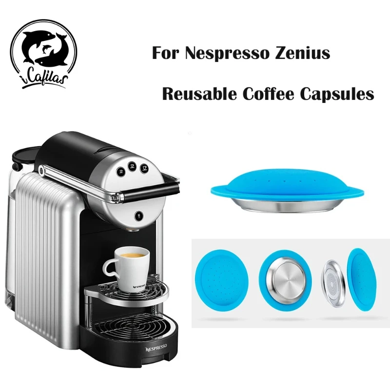 Reusable Coffee Capsules For Nespresso Zenius Stainless Steel Coffee ...