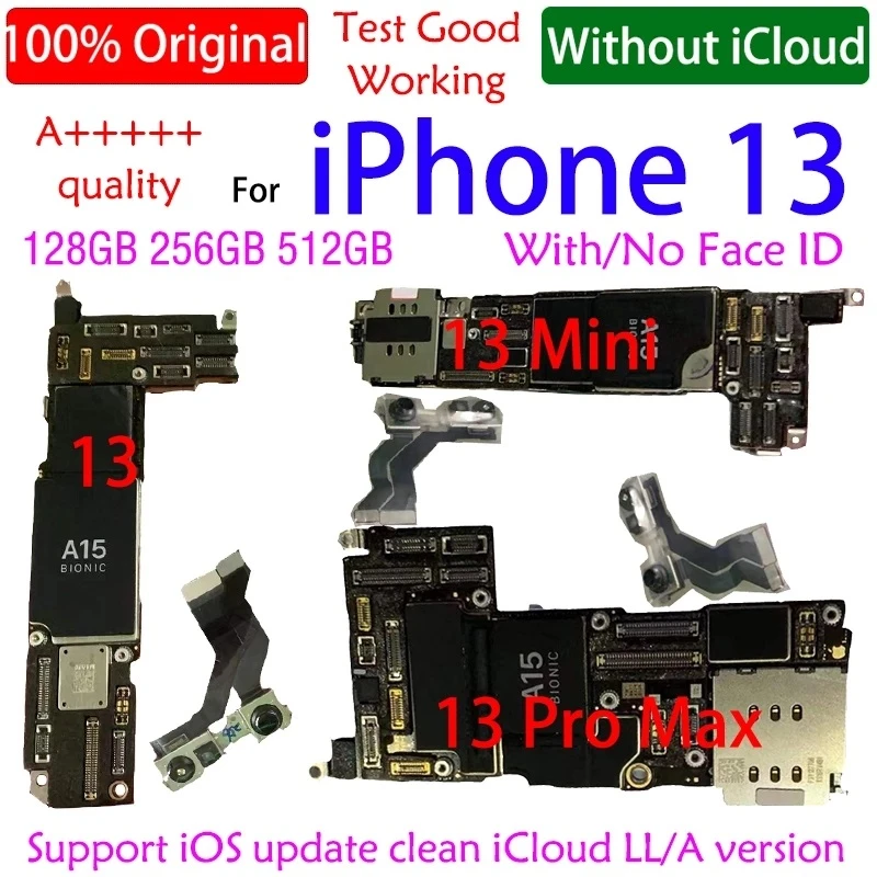 Free Shipping Clean Icloud Full Working Original Mainboard For Iphone ...