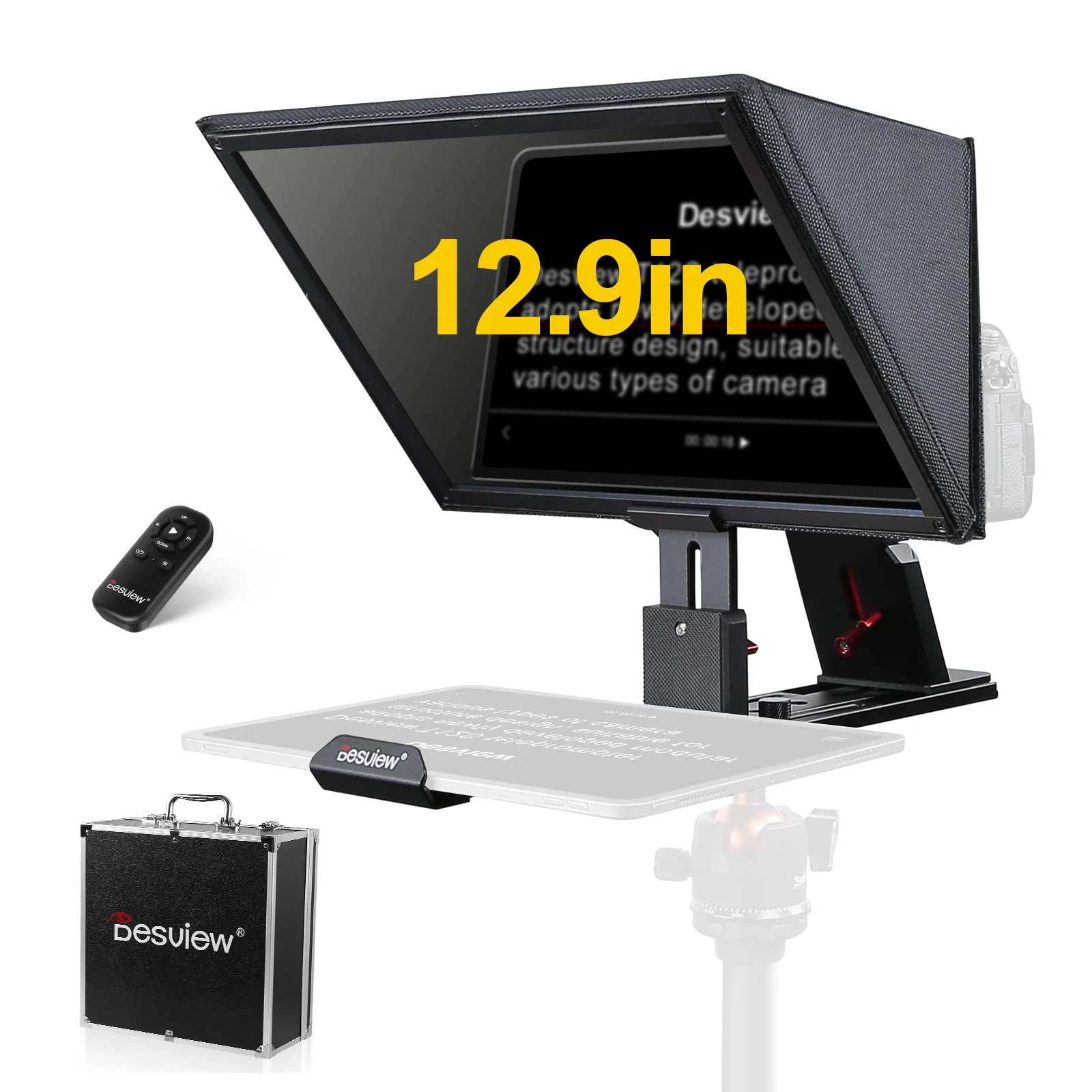 Desview-T12S-Camera-Teleprompter-for-DSLR-Camera-Photo-Studio-iPad ...