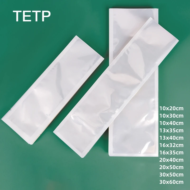 TETP-50Pcs-Transparent-Slender-Strip-Nylon-Vacuum-Food-Bags-Ginseng-Ham ...