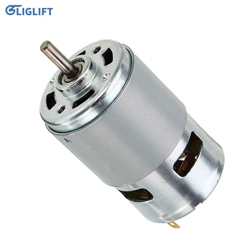 DC-12V-24V-775-Electric-Motor-Max-21000-RPM-Ball-Bearing-Large-Torque ...