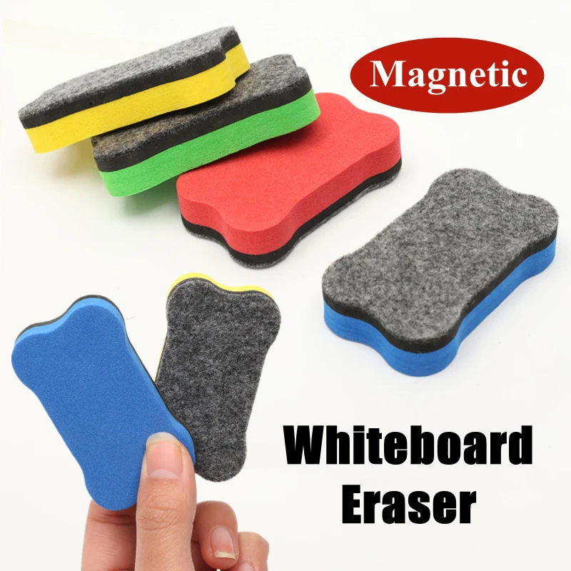 1-3Pcs-High-Quality-Mini-Bone-Colorful-Magnetic-White-Board-Erasers ...