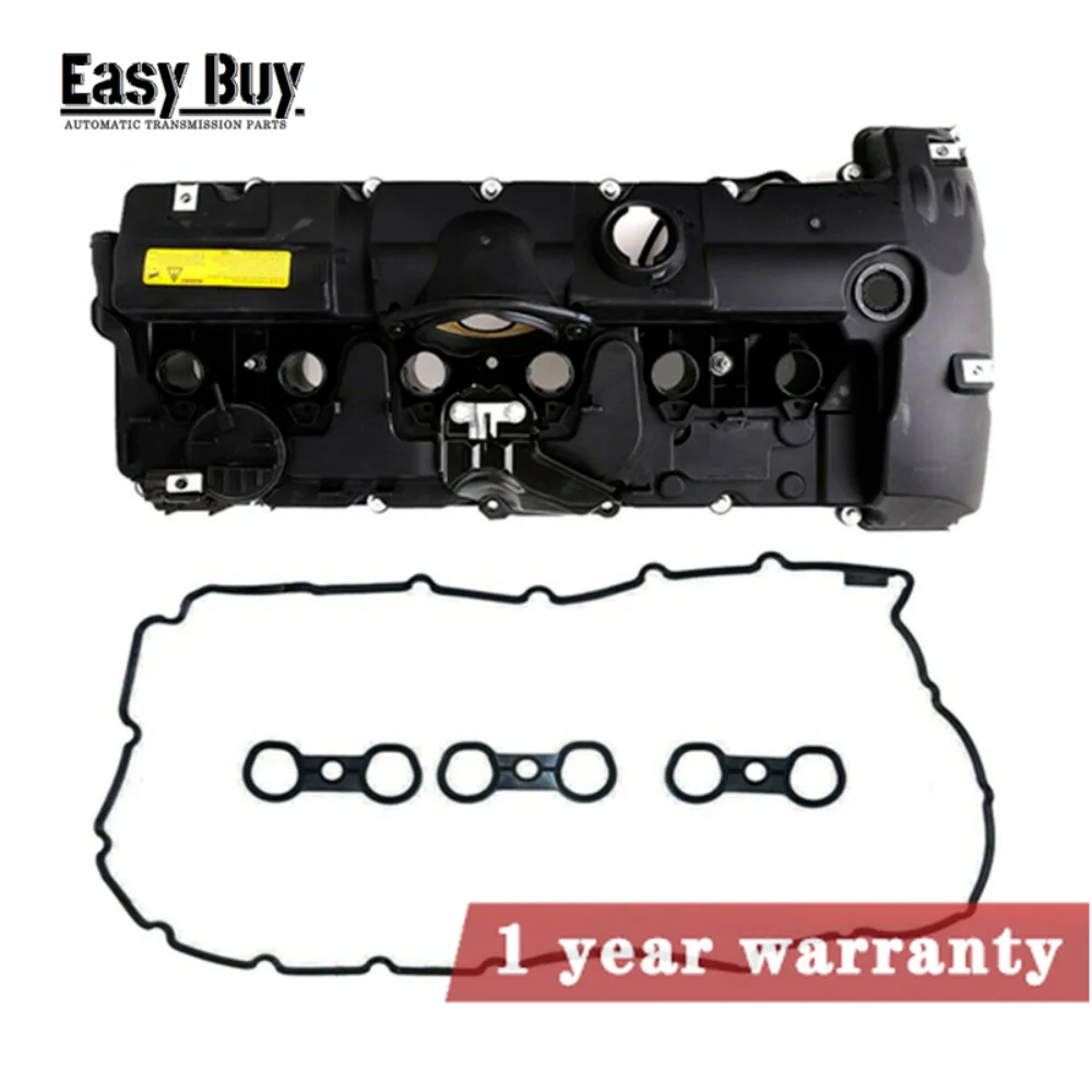 Pcv Hose MITZONE N52 Engine Valve Cover Kit With Oil Cap & Compatible ...