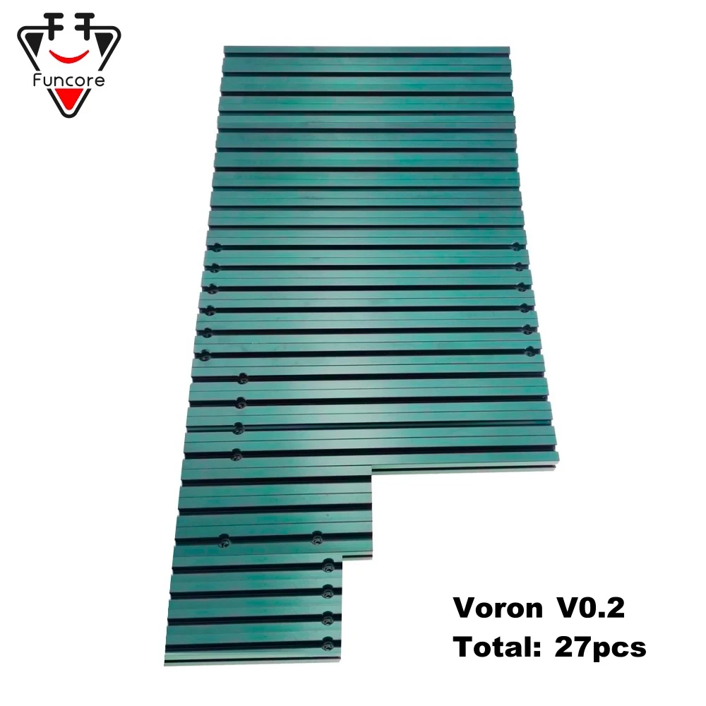 FUNCORE-Voron-V0-2-1515-Aluminum-Extrusion-Profile-Frame-Kit-Pre-tapped ...