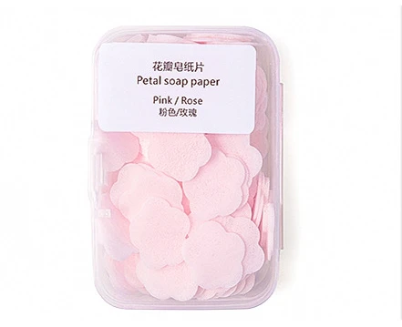 Portable Mini Strawberry Paper Soap Disposable Hand Washing Scented ...