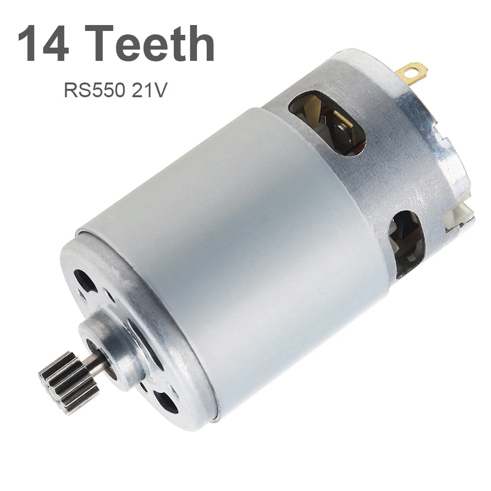 RS550-DC-Motor-21V-8-2mm-14-denti-Gear-Micro-Motor-RS-550-28000RPM ...