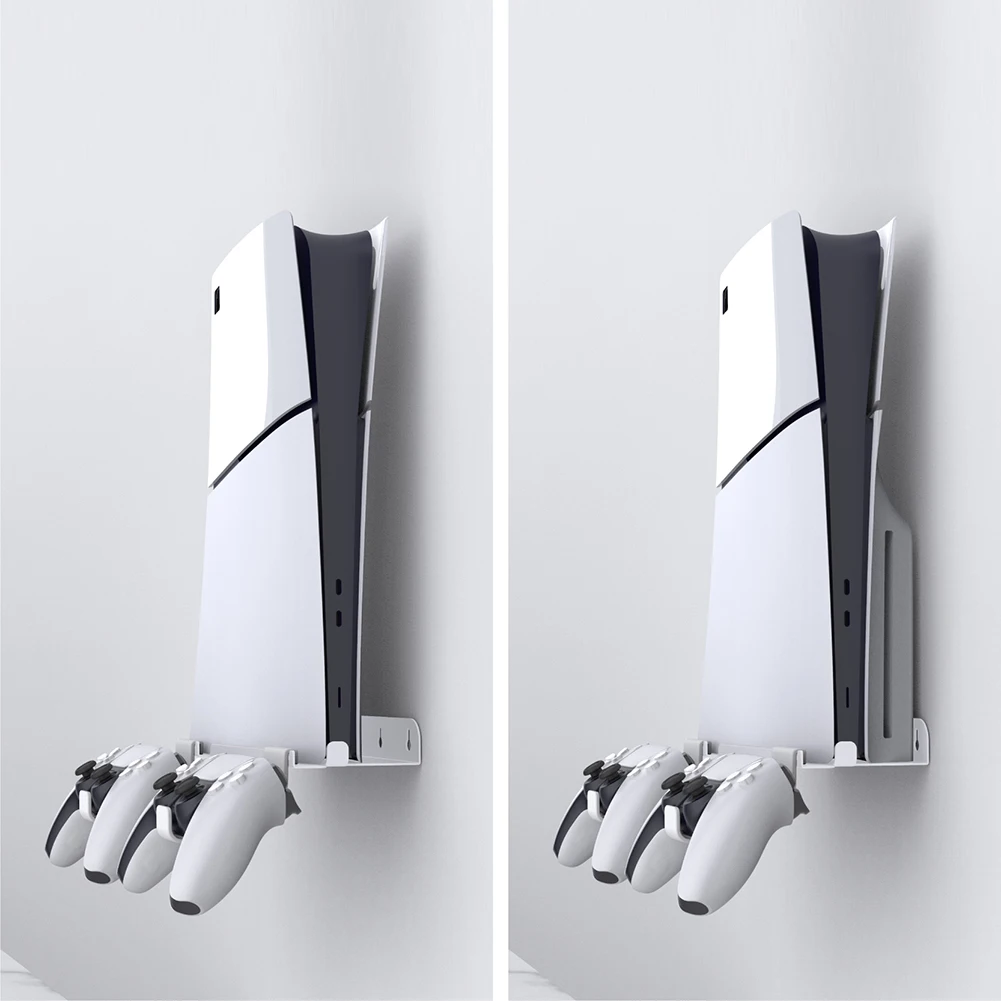 Wall-Mount-Storage-Display-Stand-For-PS5-Slim-Console-Console-and ...