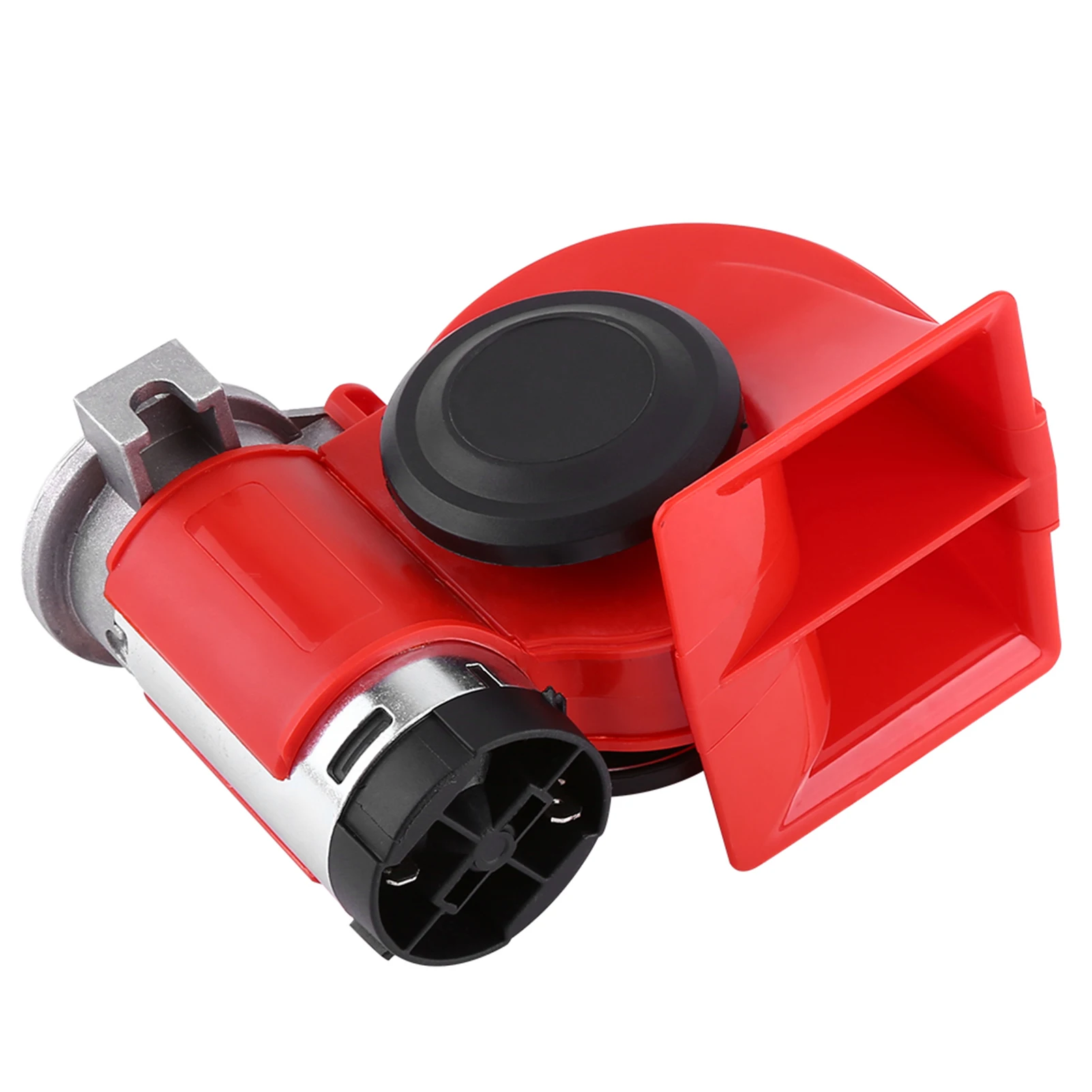 12V-Dual-Tone-Trumpet-Super-Loud-Electric-Air-Horn-Snail-Electric-Pump ...